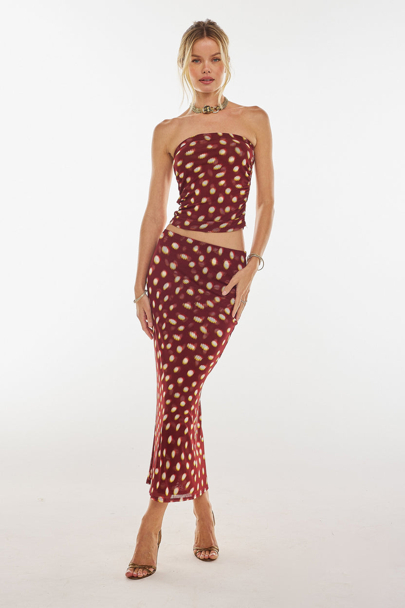 Bonnie Mesh Top in Spice – RESA