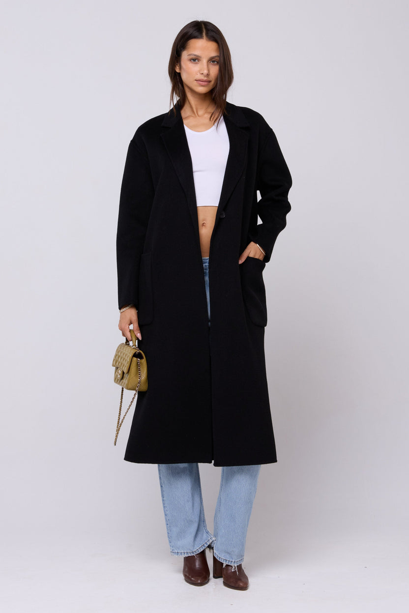 Ryder Coat in Black – RESA